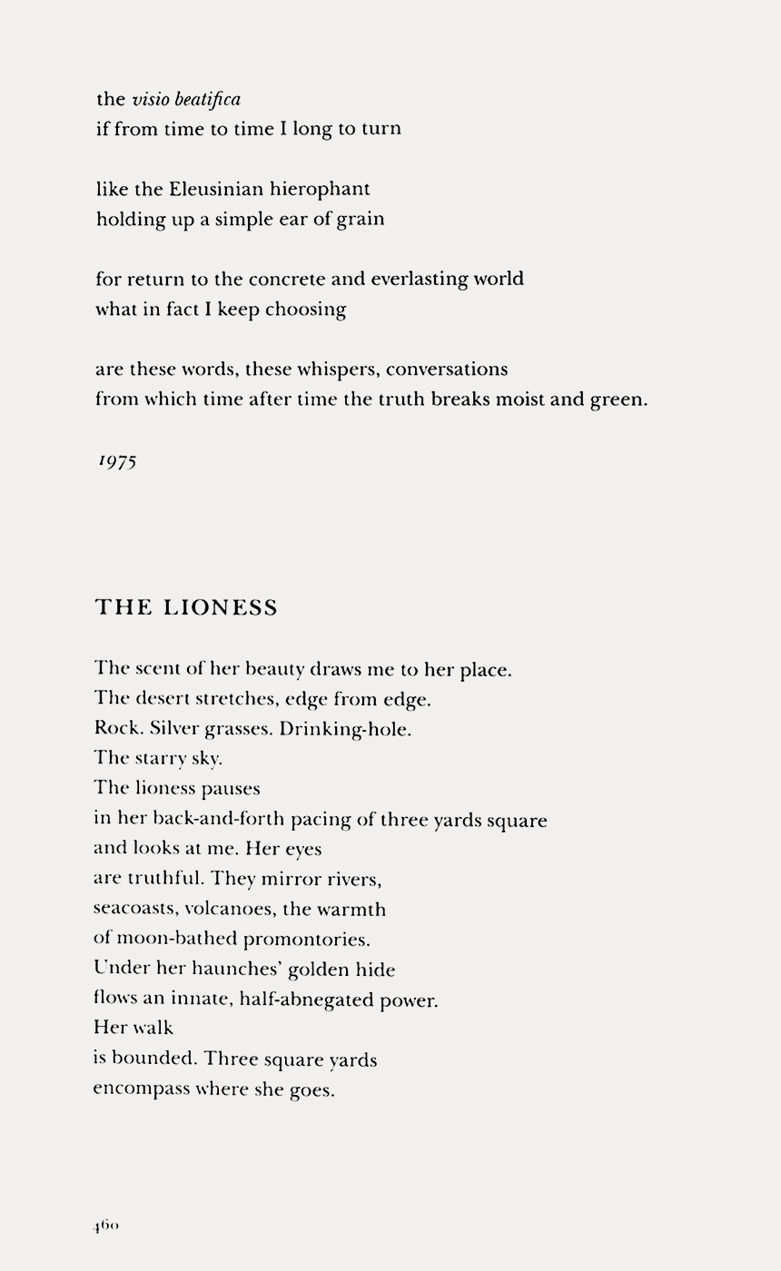 garadinervi : repertori — Adrienne Rich, Cartographies of Silence, 1975... garadinervi : repertori — Adrienne Rich, Cartographies of Silence, 1975...