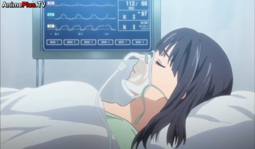 Anime Girl In The Hospital