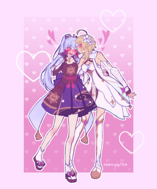 Lumine X Ayaka On Tumblr