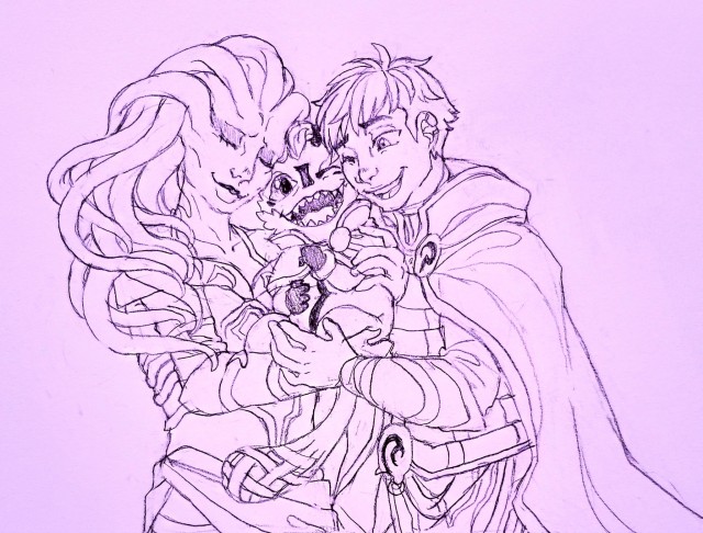 Introducing the most functional family in the multiverse: Jace, Vraska ... Introducing the most functional family in the multiverse: Jace, Vraska ...