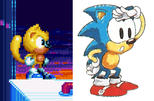 Sonic Pose Sonic Mania Psadotop