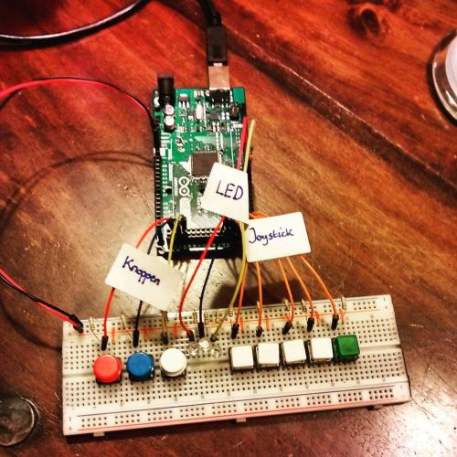 Insta Arduino Prototype Using Arduino For Our Custom Game
