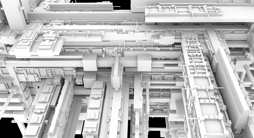 Prosthetic Knowledge — Generative Iterative Structure Renderings By