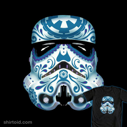 Stormtrooper Sugar Skull Available At Mighty Fine Shirtoid
