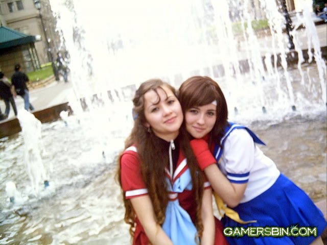 Sakura Kasugano And Karin Kanzuki Cosplay Cheap Fighter