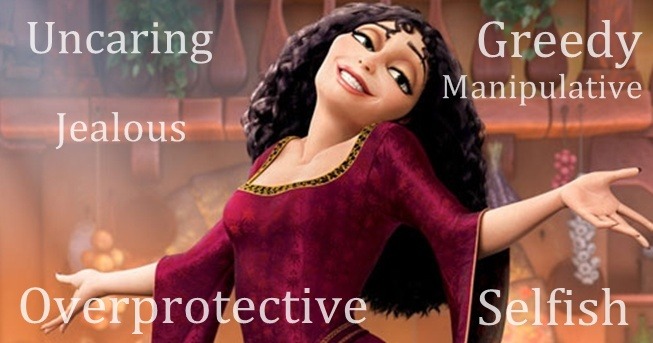 ♥ Disneys Personalities ♥ Mother Gothel Personality Although She Poses