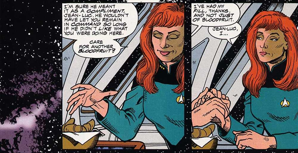 Picardcrusher Doctor Crusher On The Holodeck In Star Trek