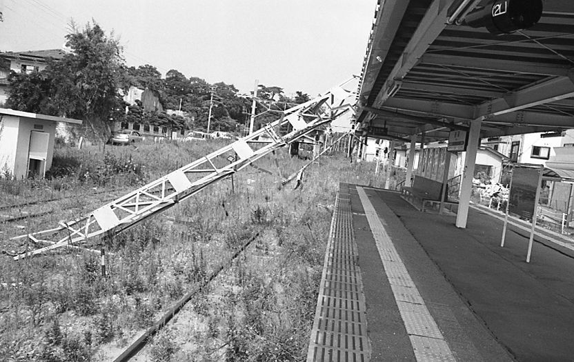 Long Times 東日本大震災の津波の被害に遭ったjr仙石線の「野蒜駅」です。