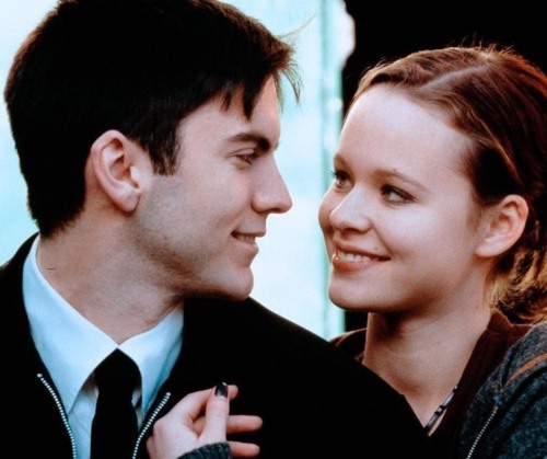 American Beauty Wes Bentley And Thora Birch On The Set Of American