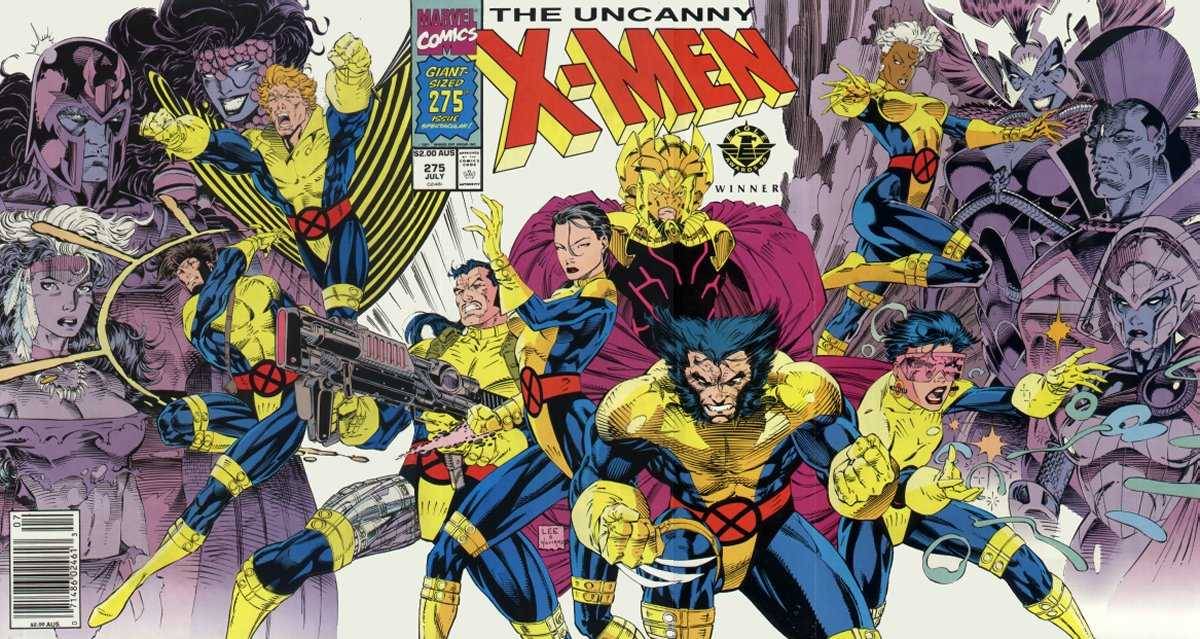 Comics Forever Uncanny X Men 275 Artwork By Jim Lee And