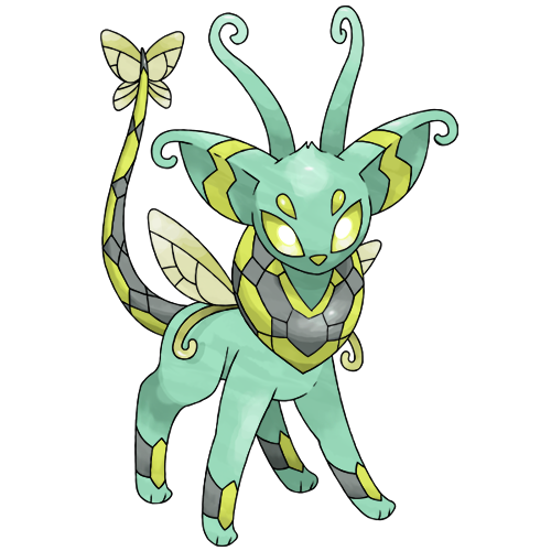 Fantastic Fakemon Awesome Bug Type Eeveelution Eevee