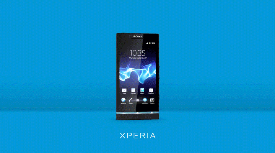 Début Art — Mini Of The End Frames Of The New Sony Xperia