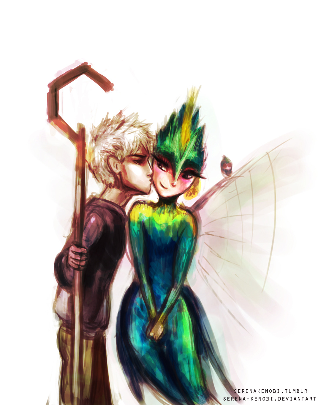 Rise Of The Guardians Jack Frost And Tooth Fairy Fan Art