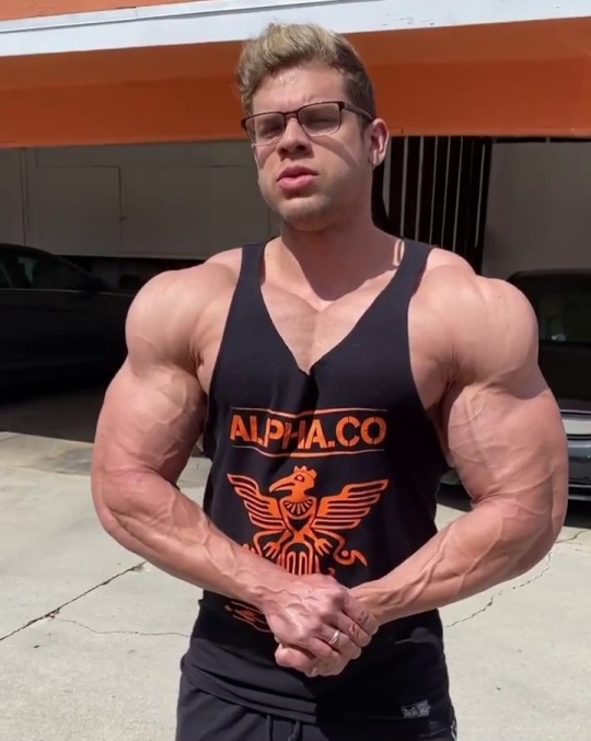 Bodybuilders Wearing Glasses