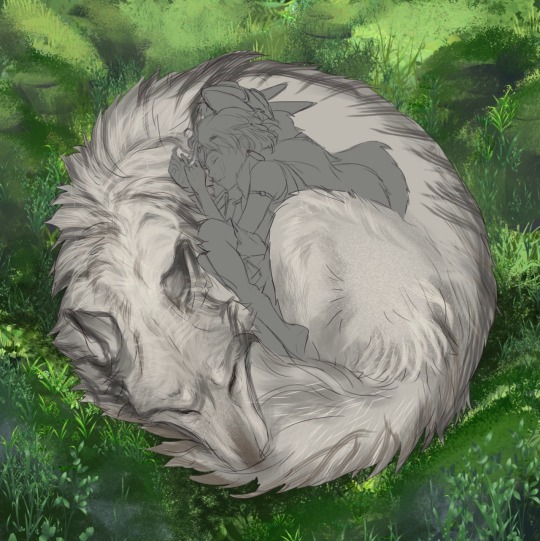Anime Wolves Mating
